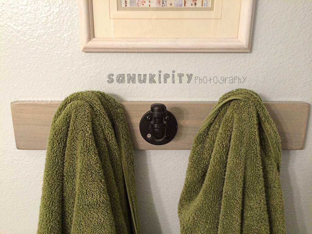 Industrial Towel Bar