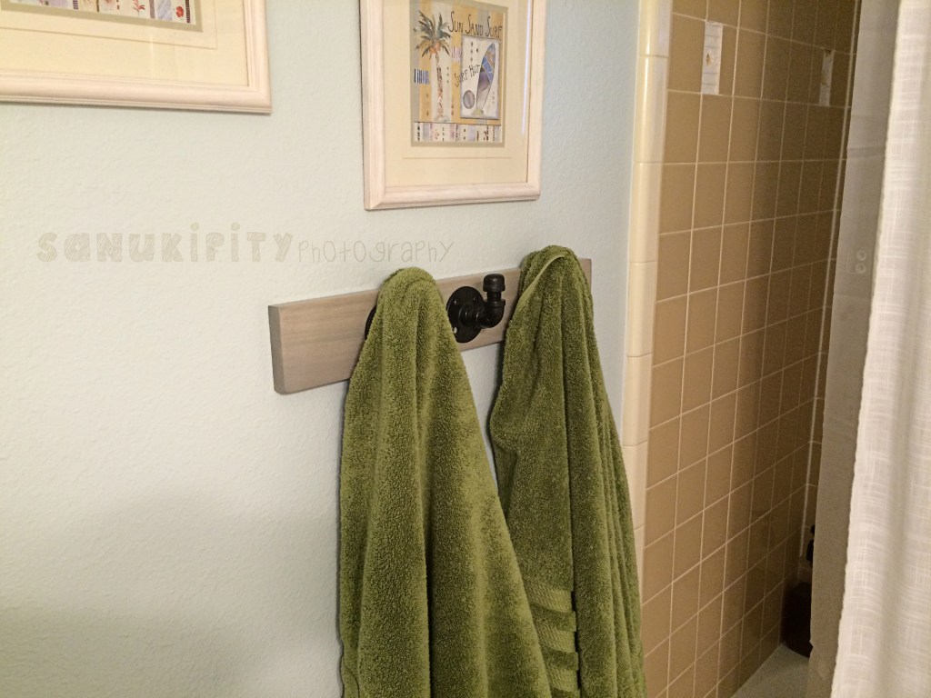 Industrial Towel Bar
